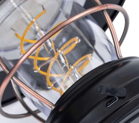 Barebones Outpost Lantern - Antique Bronze - Tree & Arbor Supplies