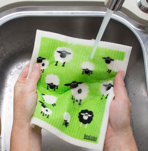 100% Compostable Sponge Cloth - Sheep - Tree & Arbor Supplies