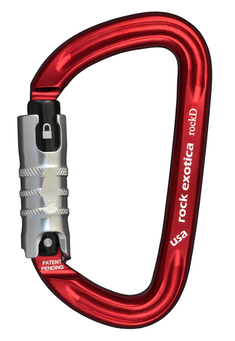 Rock Exotica RockD Up-Lock Carabiner - Tree & Arbor Supplies